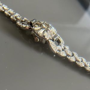 Timex | Accessories | Vintage Art Deco Rhinestone Braided Manual Watch ...